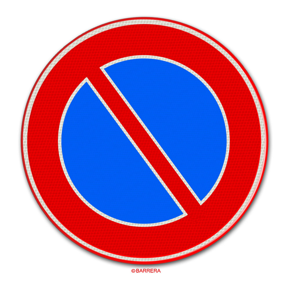 Verkeersbord E01 Parkeerverbod | Afzethekken.nl